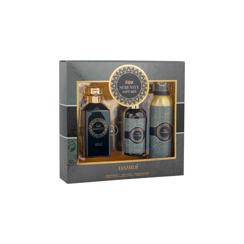 SERENITY 3 PIECES GIFT SET – hamidi.ae