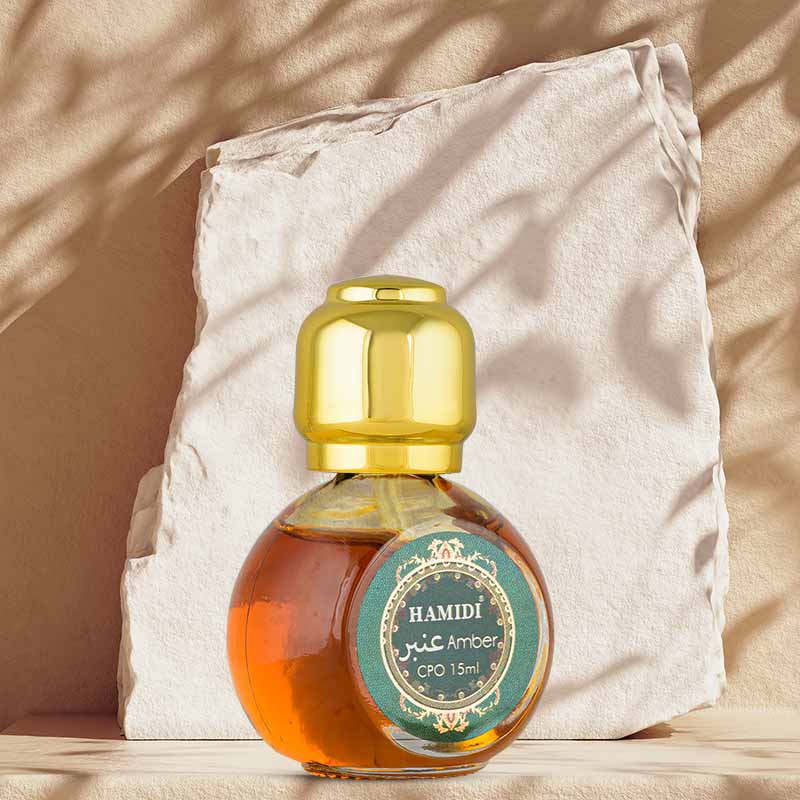 AMBER CONCENTRATED PERFUME OIL- 15ML – hamidi.ae