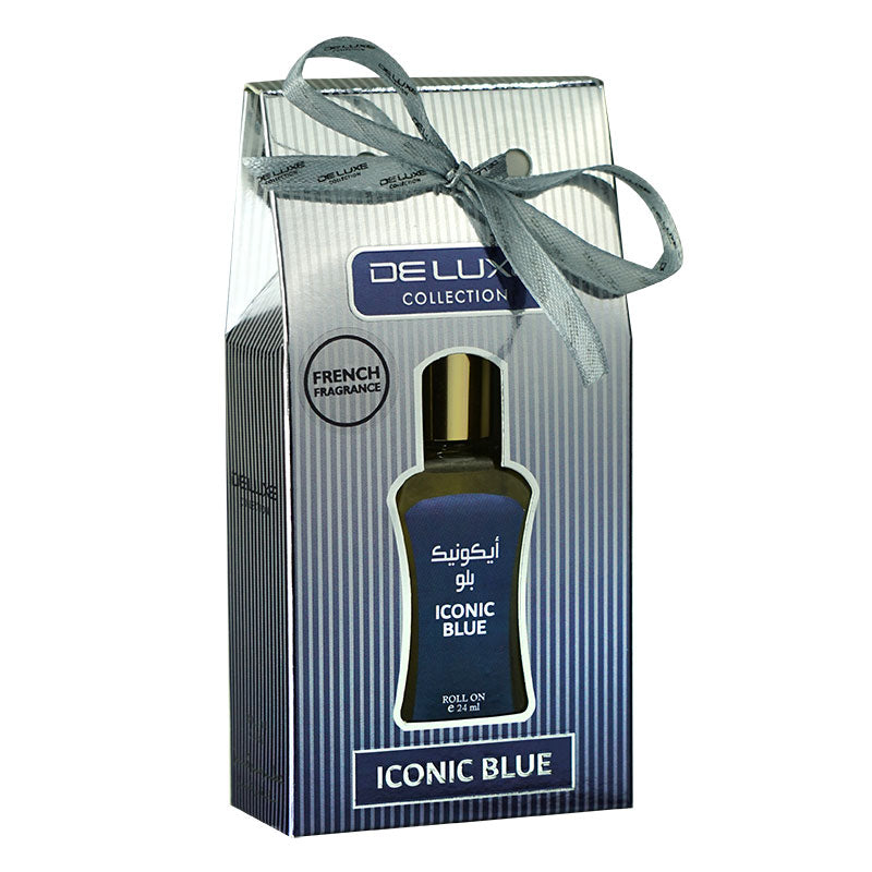 ICONIC BLUE ROLLON - 24 ML – hamidi.ae