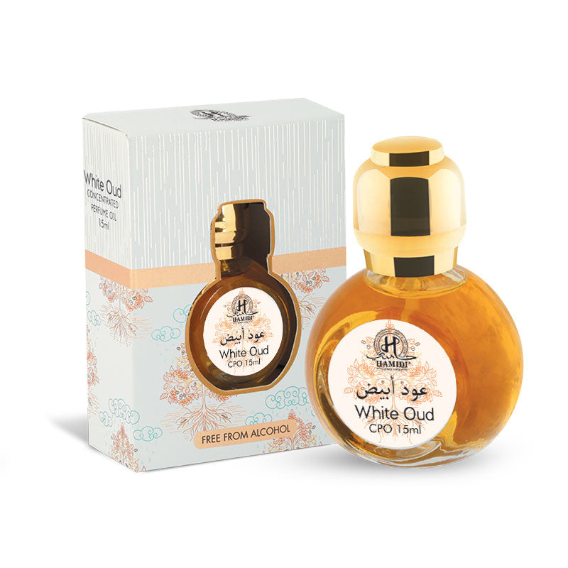 زيت عطري مركز العود الابيض-15 مل – hamidi.ae
